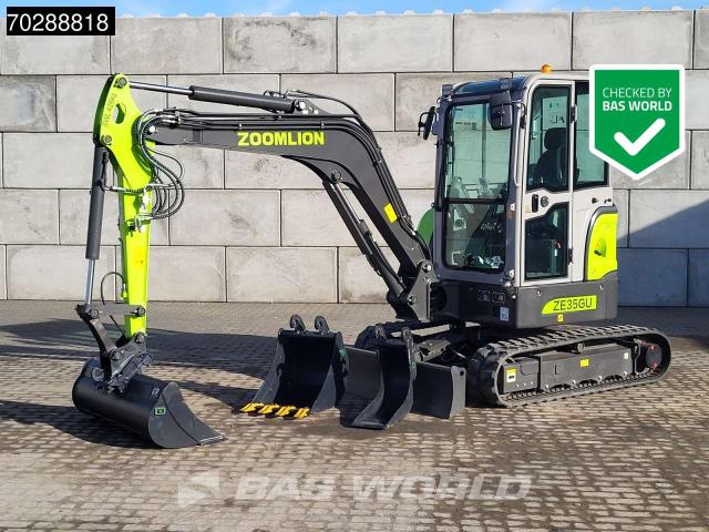Zoomlion ZE35 GU FACTORY WARRANTY -KUBOTA ENGINE -A/C - Mini pelle à ...